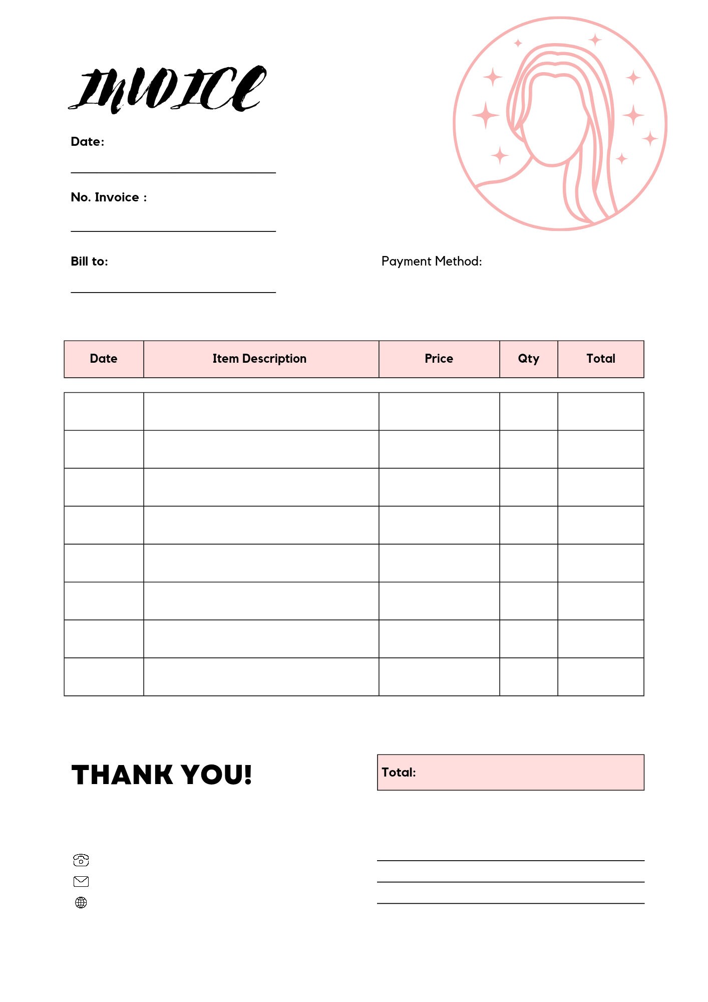 Hair Salon Intake Client Form, Client Intake Form, Small Business ...