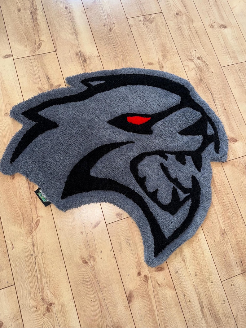 Dodge Hellcat Rug - Etsy