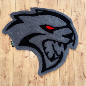 Dodge Hellcat Rug - Etsy