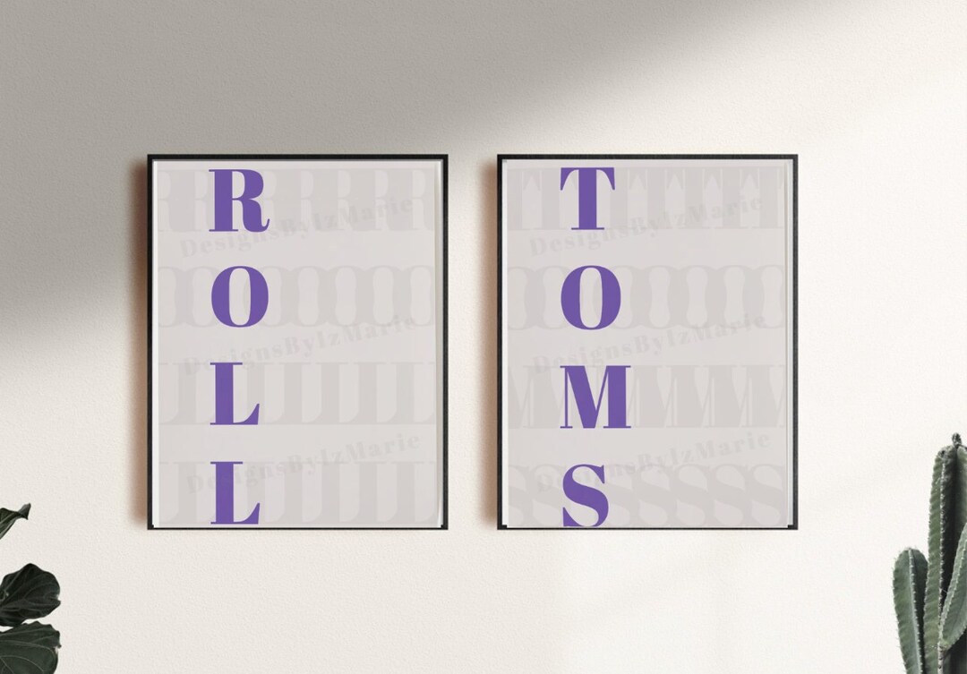 University of St Thomas, Roll Toms Wall Prints - Set of 2 - Etsy