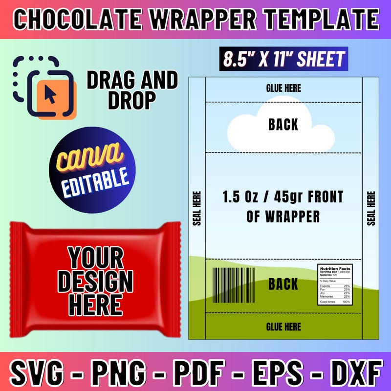 Kit Kat Wrapper - Etsy