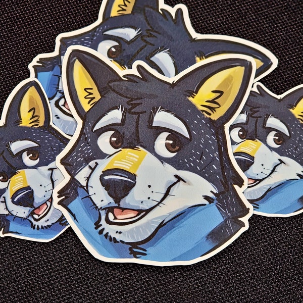 Furry Sticker - Etsy