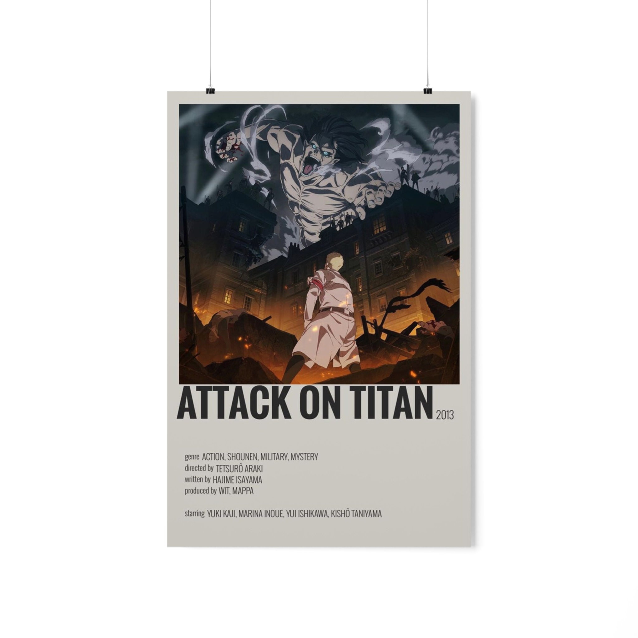 Attack On Titan Movie Poster