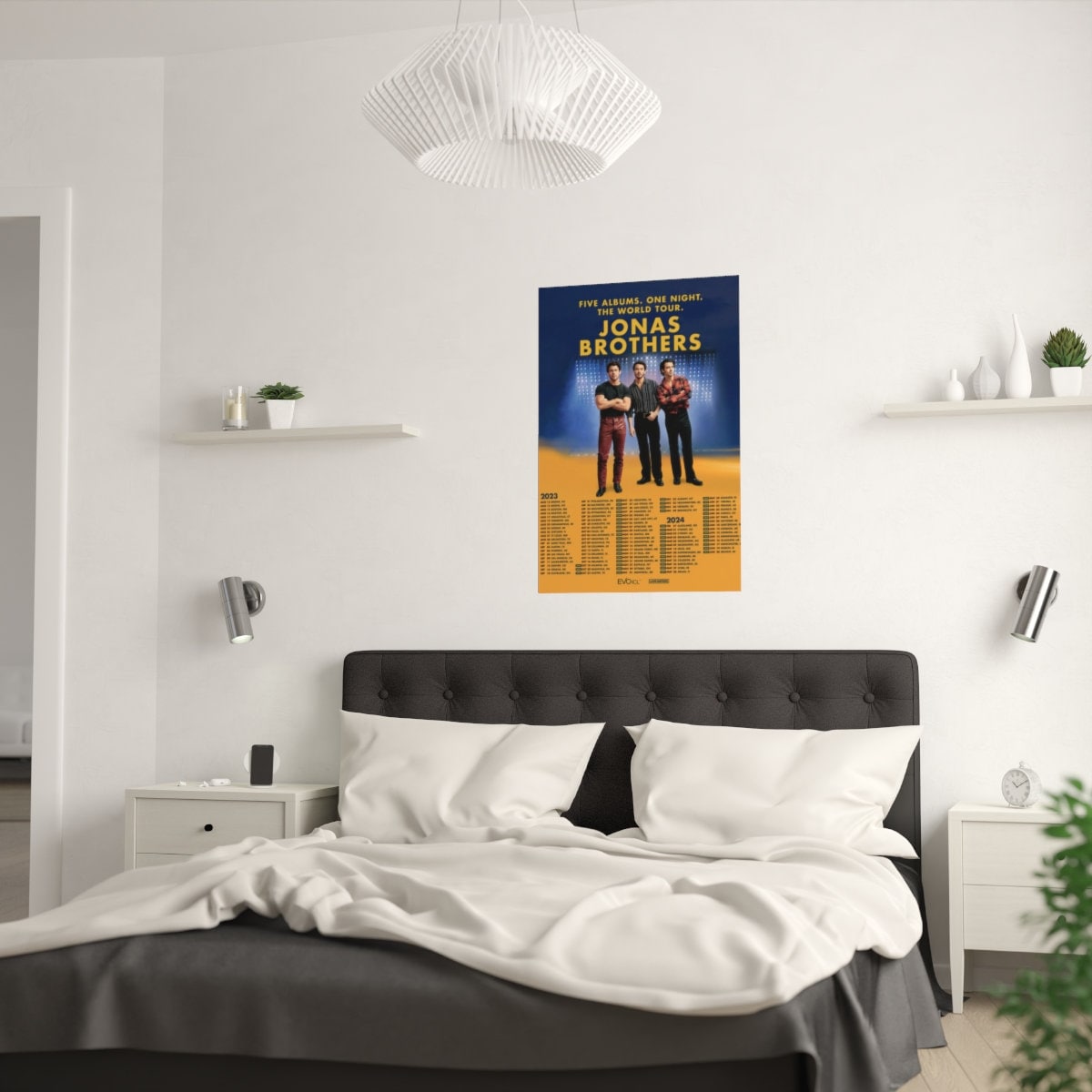 Jonas Brothers Album Poster, Music Room Decor, Pop Music Wall Art sold ...