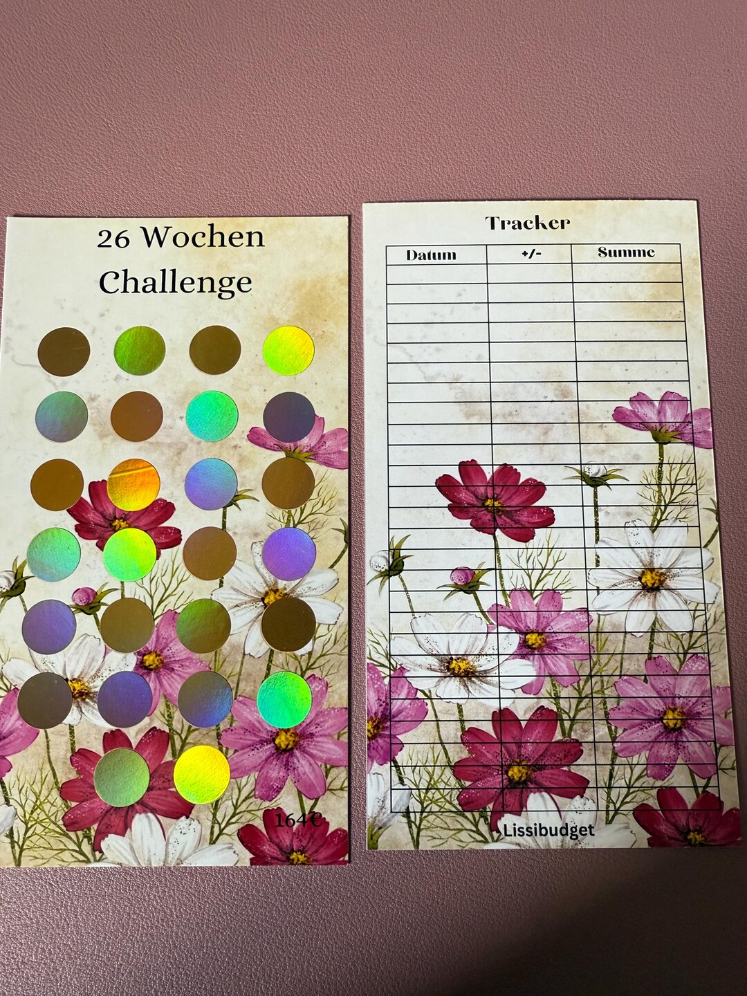 Scratch Saving Challenge 26 Weeks - Etsy