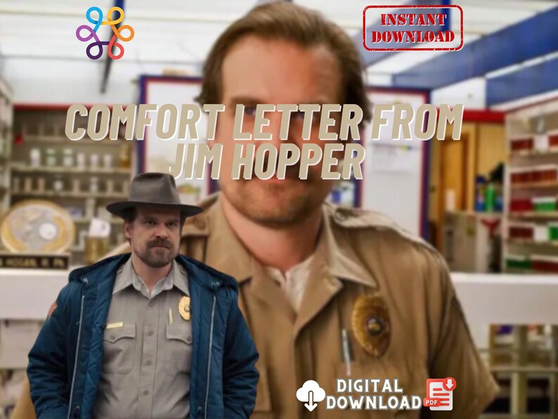 Comfort Letter From Chief Hopper: Jim Hopper's Words of Strength in ...