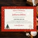 Editable Santa Claus Official Nice List Certificate With Free Envelope ...