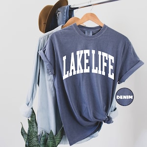 Comfort Colors® Lake Life Shirt, on the Lake T-shirt, Travel Lover ...