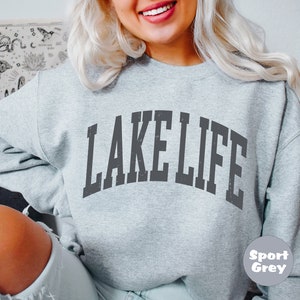 Lake Life Sweatshirt, Lake Hoodie, on the Lake Hoodie, Travel Lover ...
