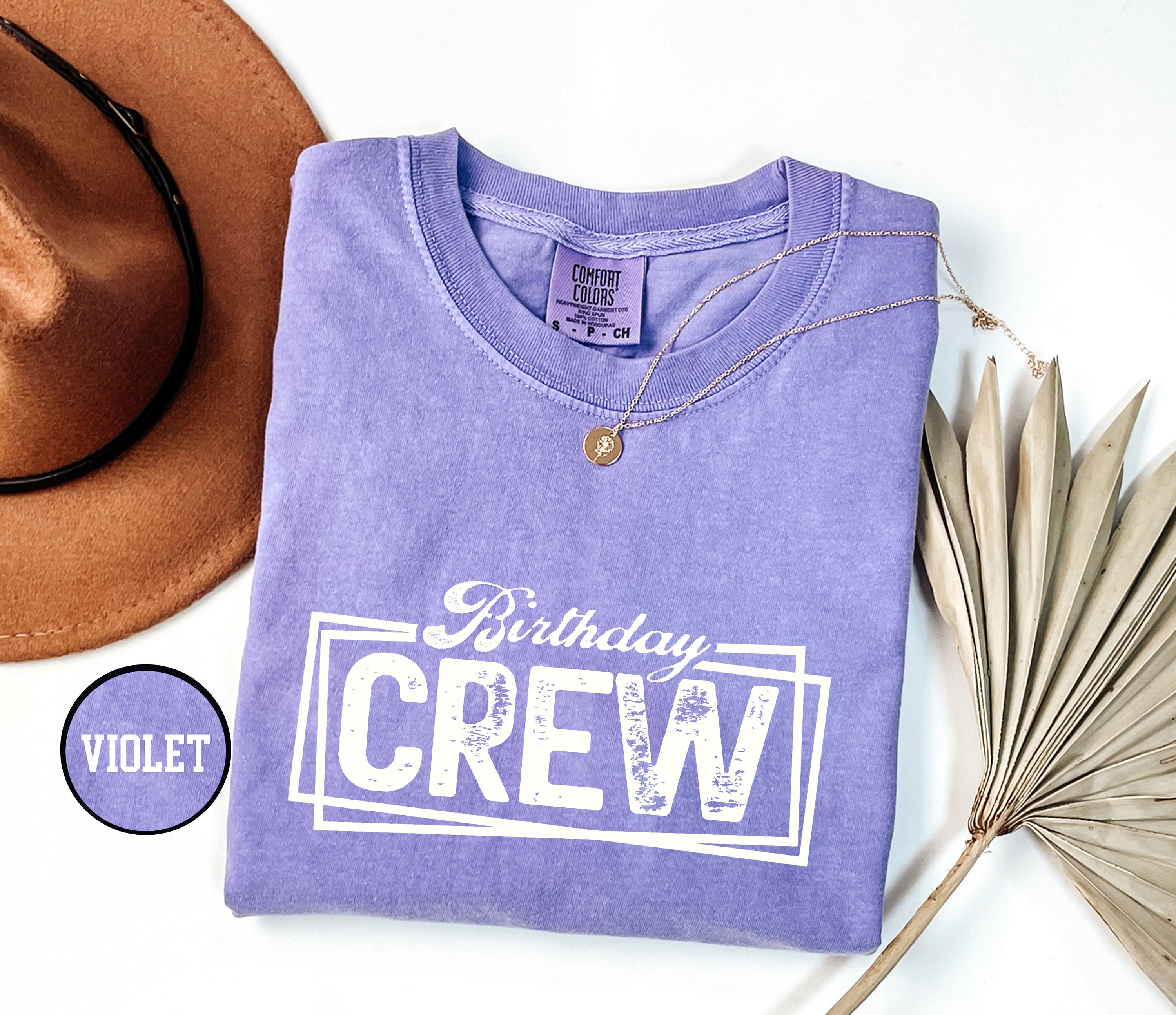 Birthday Crew Shirt, Birthday Group T-shirt, Birthday Team Tees ...