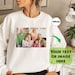 Personalized Photo and Text Sweatshirt, Custom Family Picture Hoodie ...