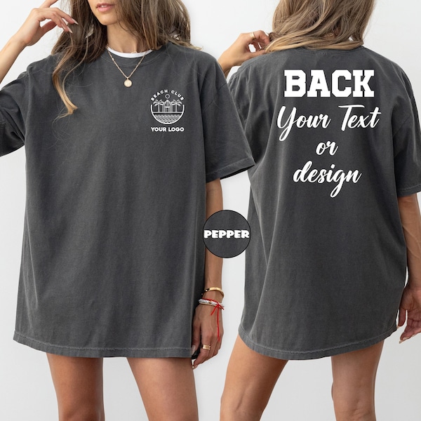 Custom Logo T Shirts - Etsy