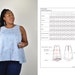 Float on Top PDF Sewing Pattern, Sizes 0-30, Beginner Friendly Sewing ...