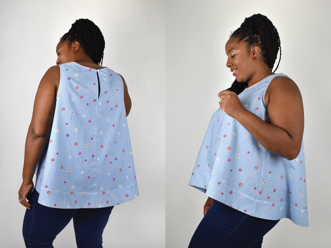 Float on Top PDF Sewing Pattern Sizes 0-30 Beginner Friendly - Etsy Canada