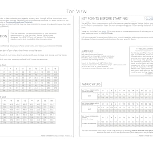 Pleats and Thank You PDF Pattern Sizes 0-30 Digital Sewing Pattern With ...