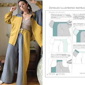 It Takes Two Pants PDF Pattern Sizes XXS-8X Digital Sewing Pattern ...