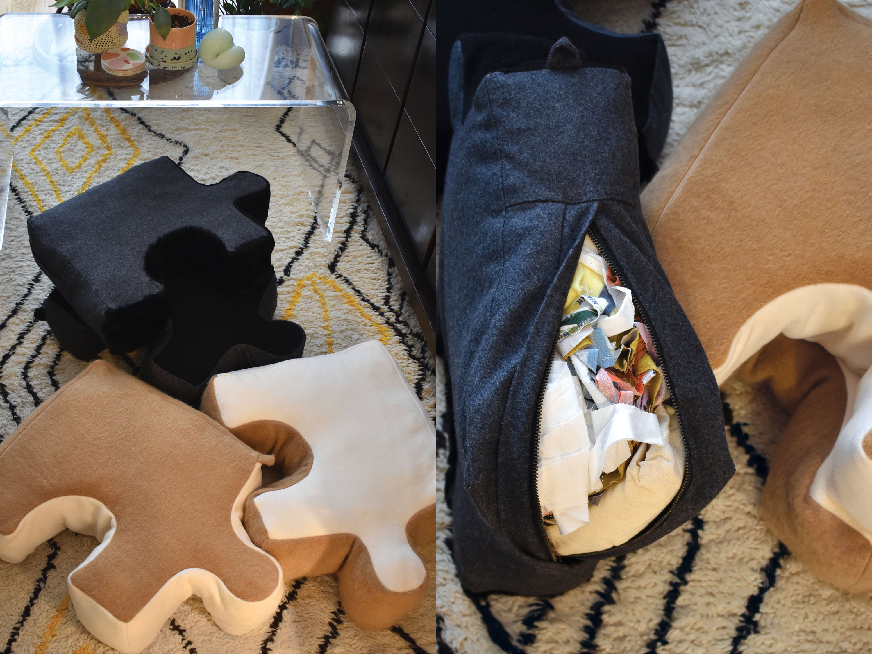 The Jig is up Pillow Set PDF Pattern Digital Sewing Pattern, Zero Waste ...