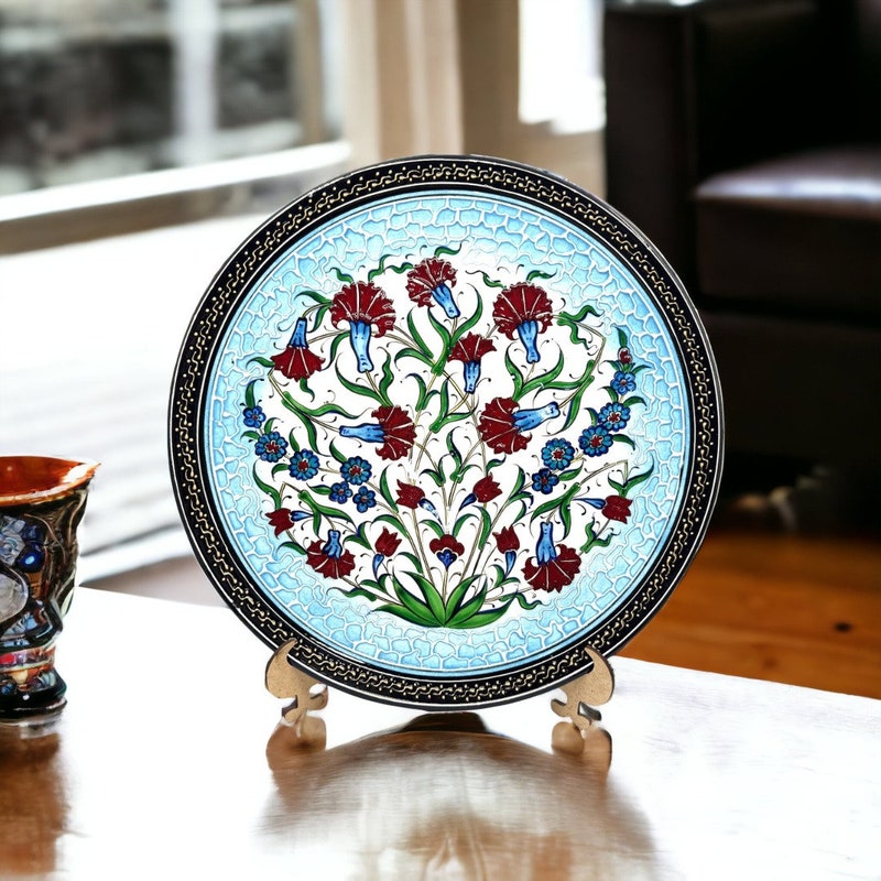 Turkish Tile Plate - Etsy