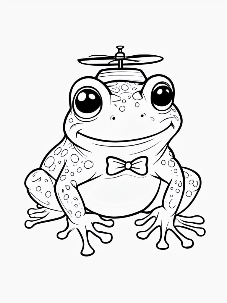 Whimsical Frog Toad Digital Download Coloring Pages | Fun & Relaxing ...