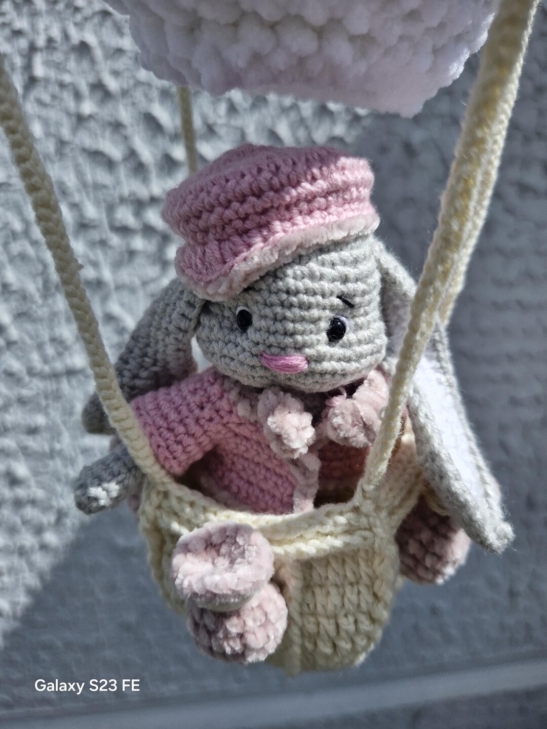 Hot Air Balloon With Rabbit - Etsy