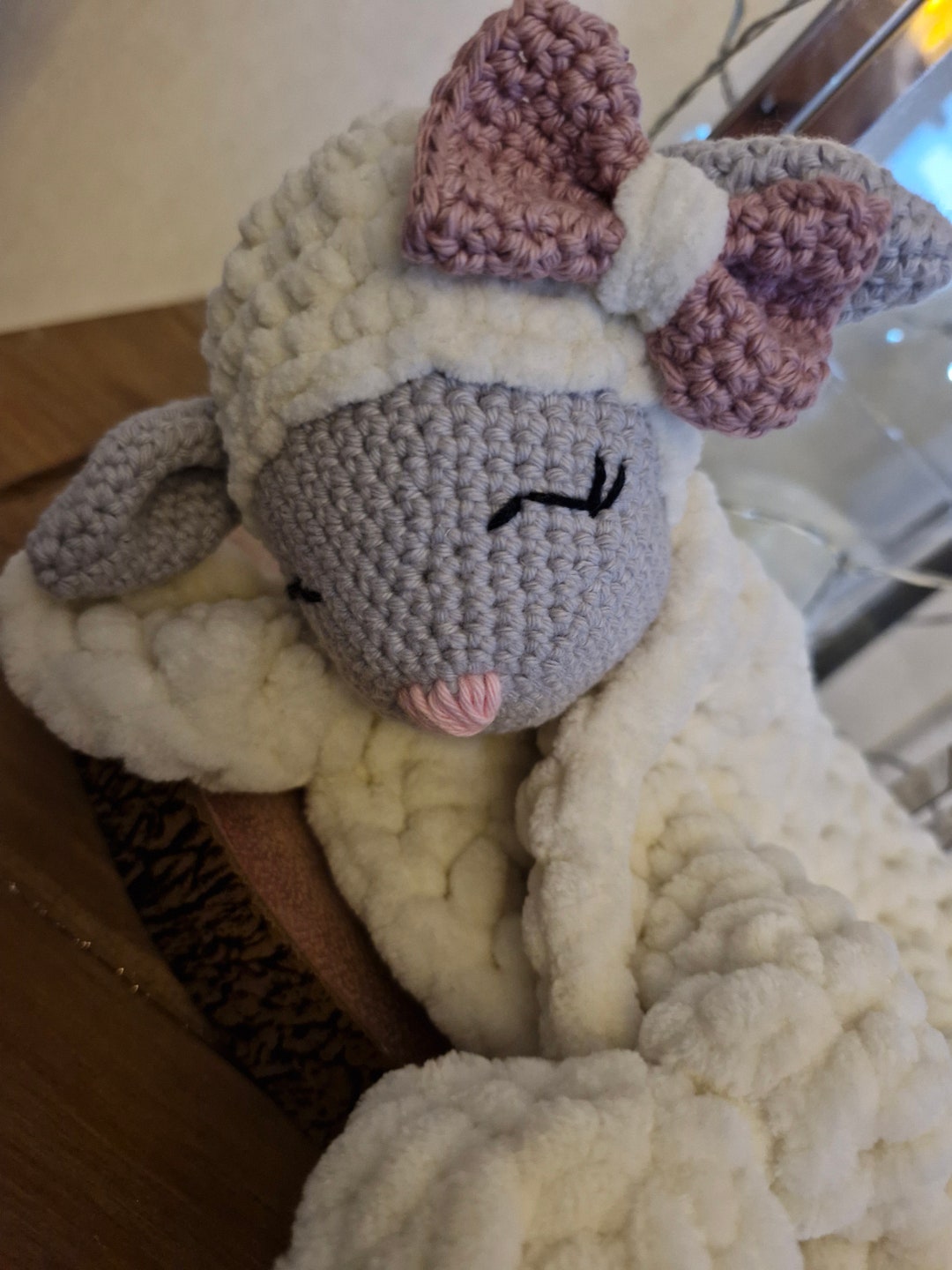 Marys Lamb Comforter/lovey - Etsy