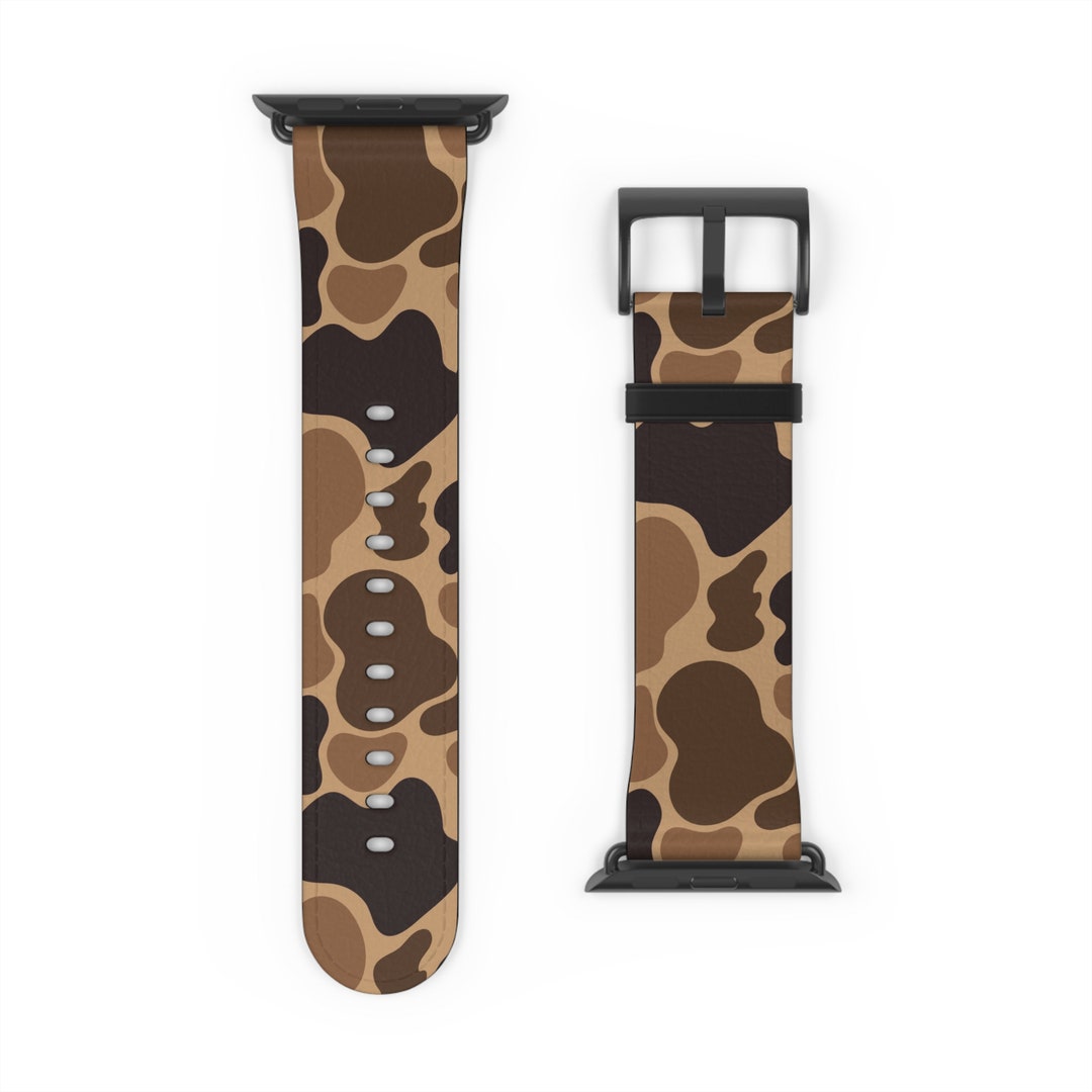 Old School Camo, Vintage Camo Apple Watch Series 1, 2, 3, 4, 5, 6, 7, 8 ...