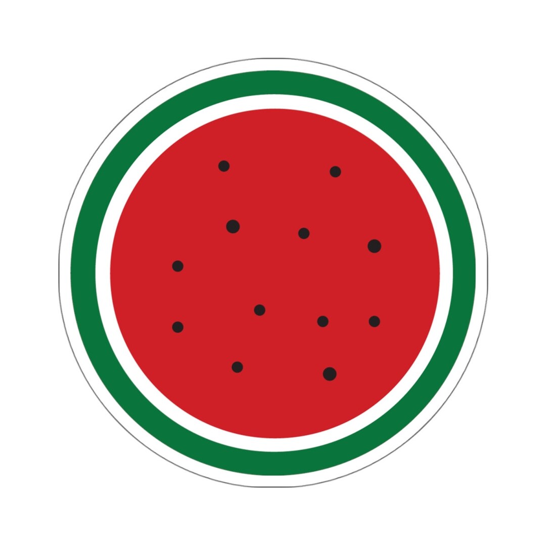 Palestine Flag Sticker Watermelon Resistance Sticker Free - Etsy