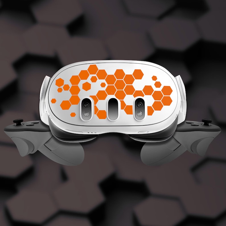 Hexagon Vinyl Sticker for Meta Quest 3: Full Coverage Skin - Etsy UK