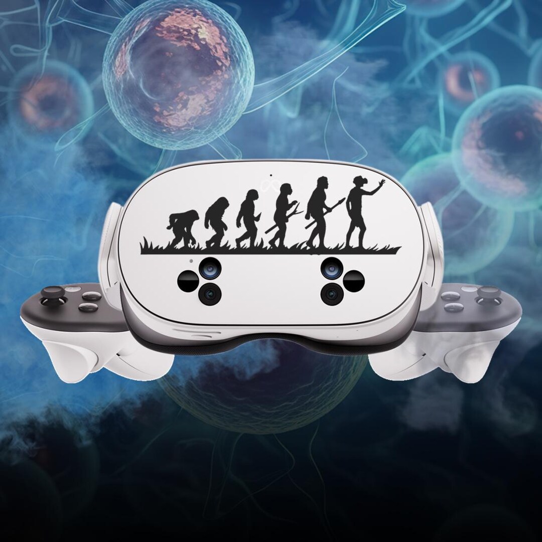 VR Evolution Vinyl Sticker for Meta Quest 3s - Handmade Decal - Etsy