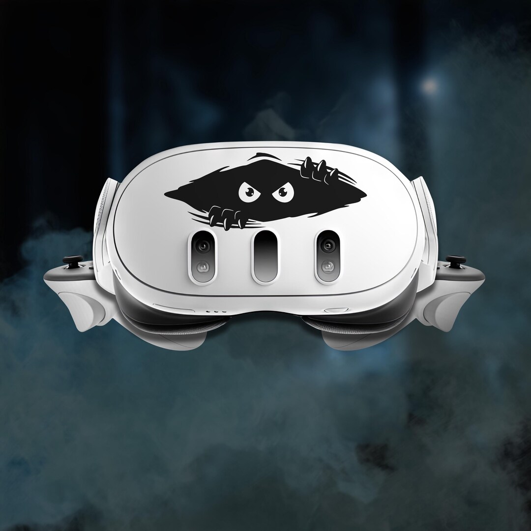 Evil Peeper Monster Vinyl Sticker for Meta Quest 3 - Etsy