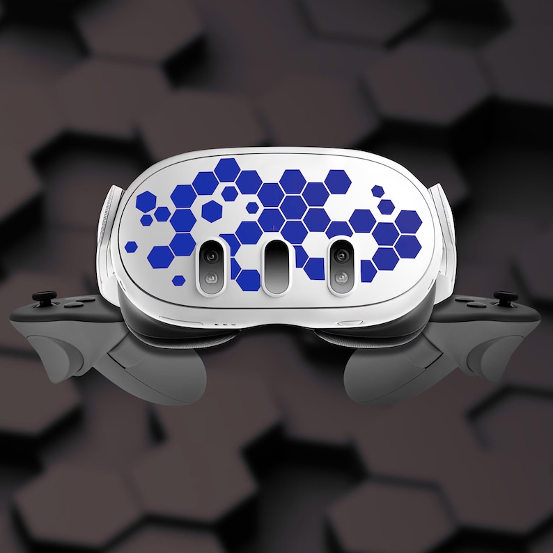 Hexagon Vinyl Sticker for Meta Quest 3: Full Coverage Skin - Etsy UK