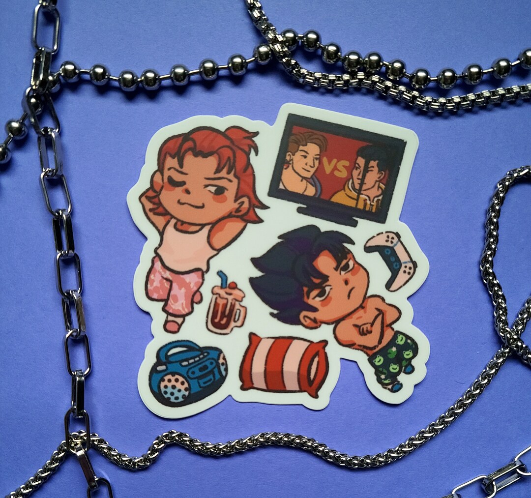 Jin & Hwoarang Tekken 8 Sticker - Etsy