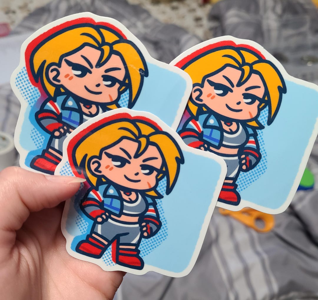 Cammy SF6 Sticker | Street Fighter - Etsy