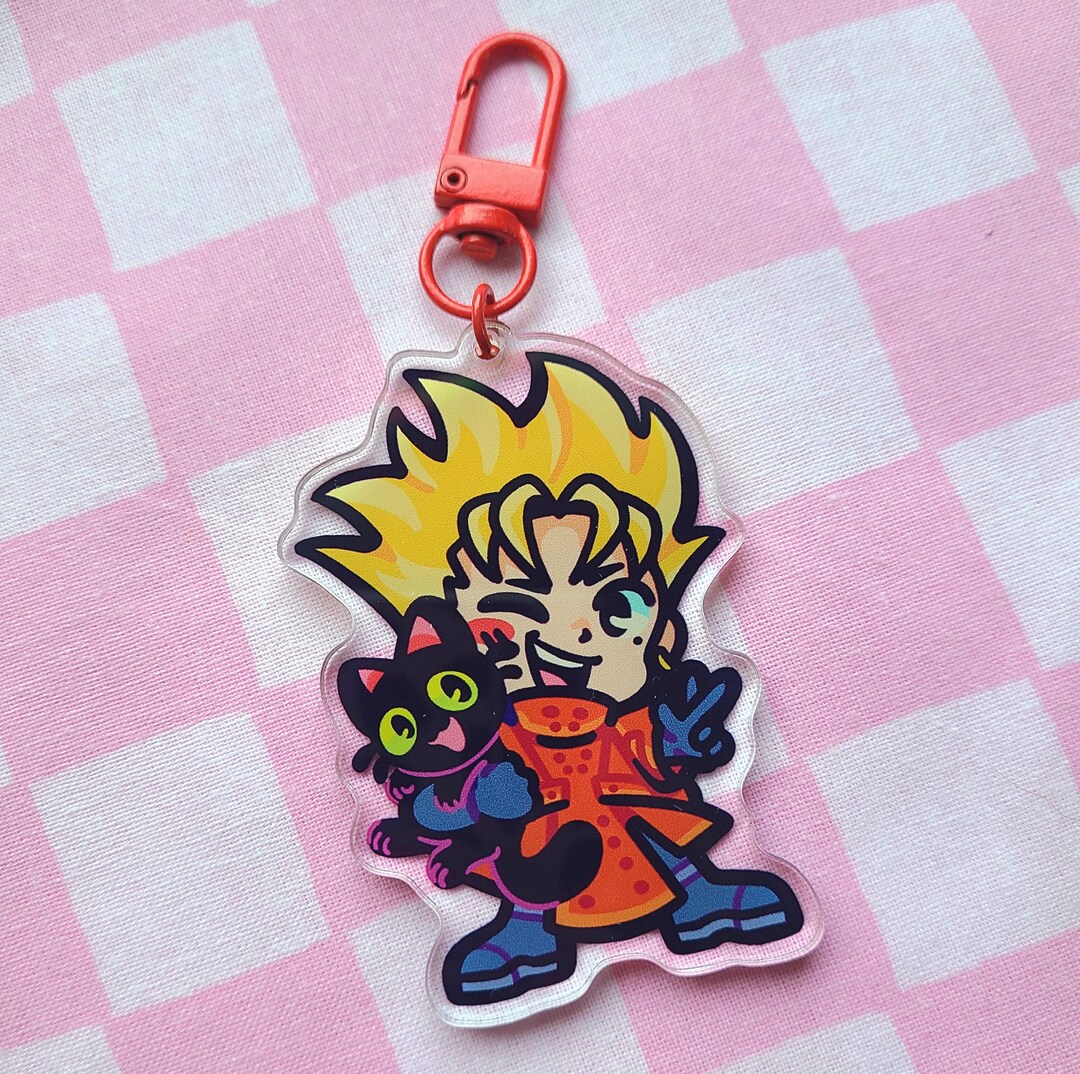 Trigun Vash the Stampede Keychain Charm - Etsy