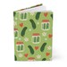 Kawaii Pickles Hardcover Journal, Notes Diary Notebook, Gift for Pickle ...
