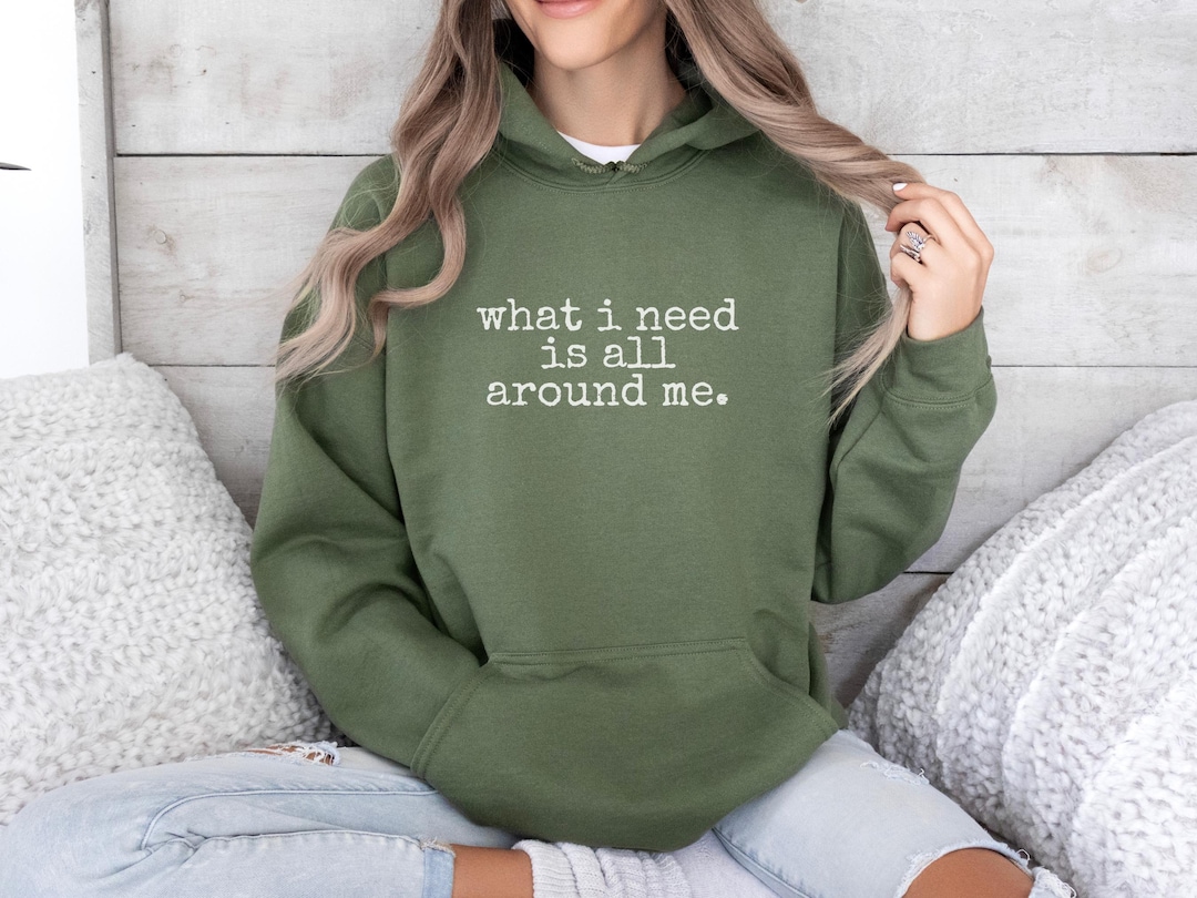 What I Need is All Around Me Hooded Sweatshirt, Dave Matthews Band ...