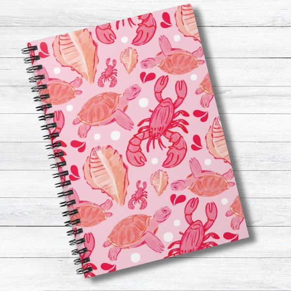 Preppy Notebook - Etsy