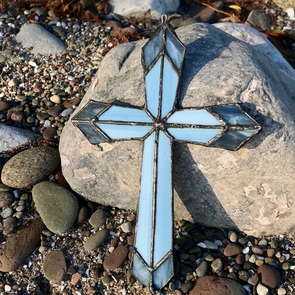 Stained Glass Cross - Etsy