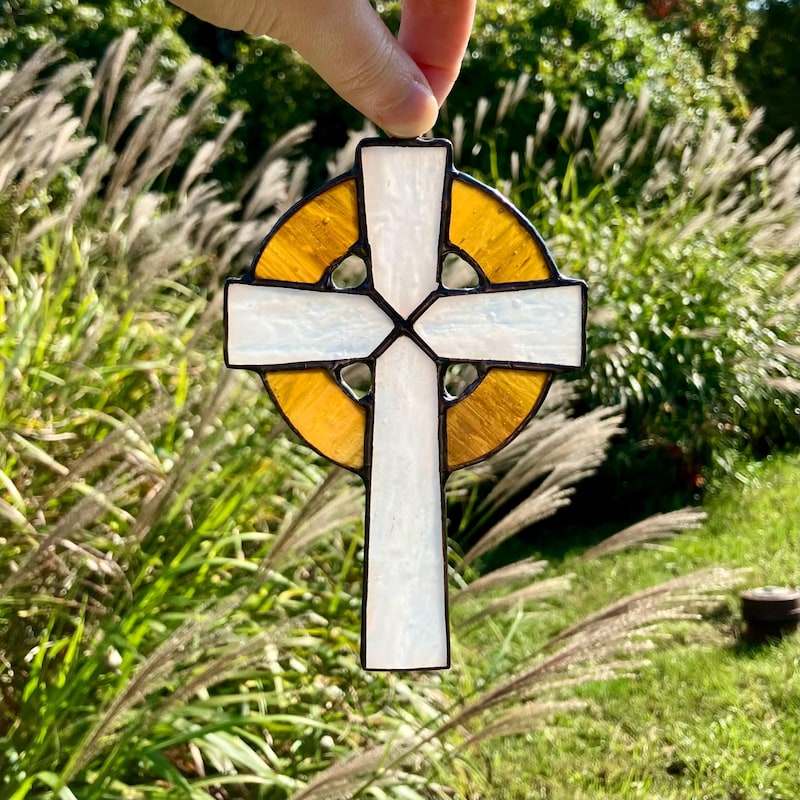 Stained Glass Cross - Etsy