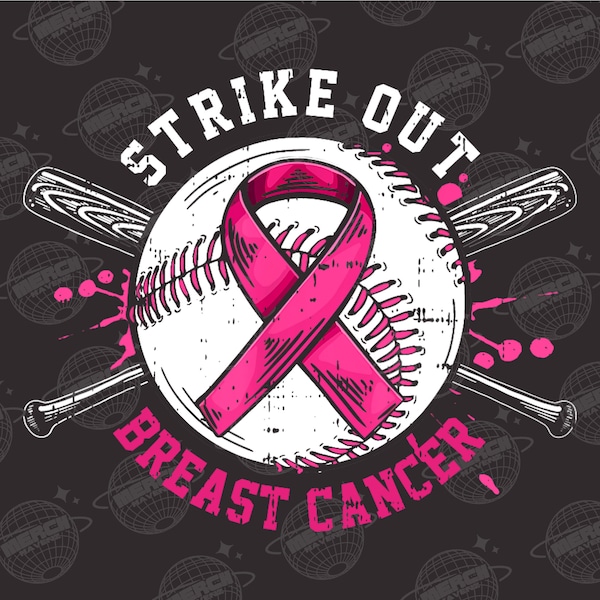 Baseball Pink Out Png - Etsy