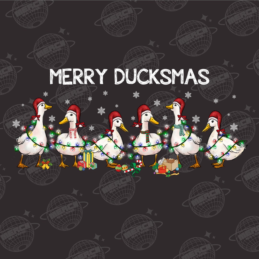 Christmas Duck Png, Duck Christmas Png, Merry Duckmas Png, Christmas ...