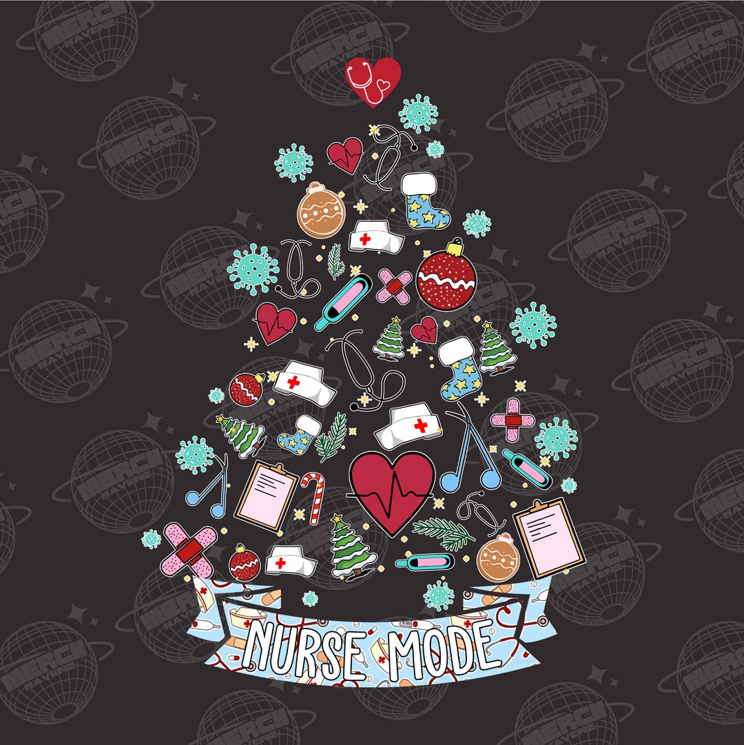 Funny Nurse Christmas Png Nurse Christmas Gifts RN Christmas - Etsy