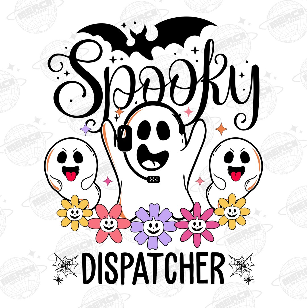 Dispatcher Halloween Png, Spooky Halloween Dispatch Png, Police ...