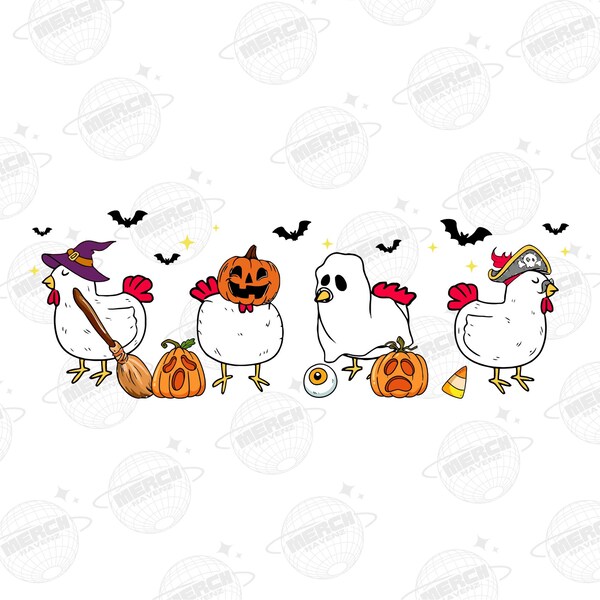 Halloween Chicken Png - Etsy