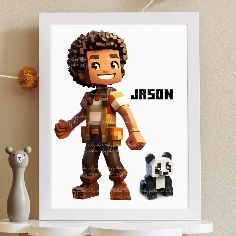 Transform Your Picture Into a Full-body Minecraft-style Portrait ...