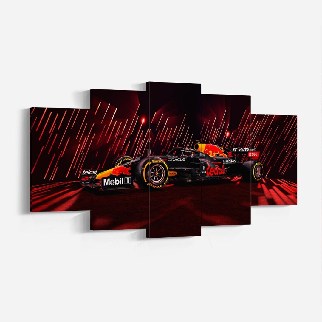 Redbull Racing, Redbull F1 Car Canvas Decor, Redbull Wall Art, RBR1 ...