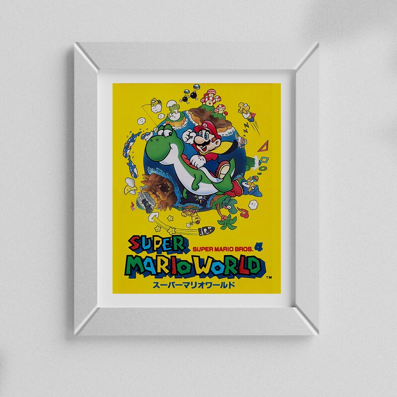 Super Mario Poster - Etsy