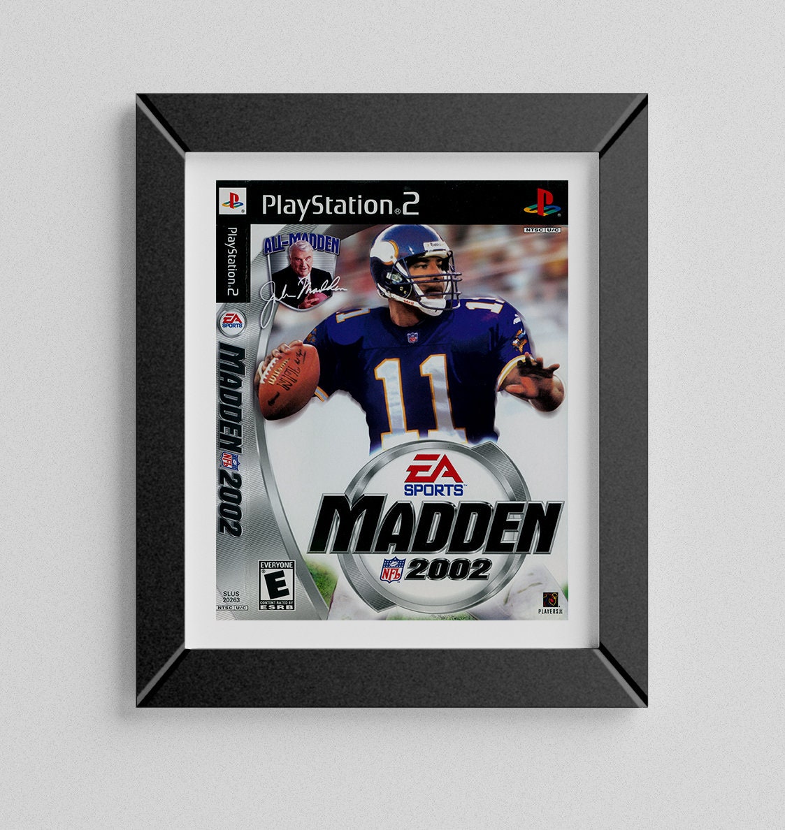 Madden NFL 2002 Iconic Game Box Cover Poster 8x10 Inches, 300 DPI - Etsy