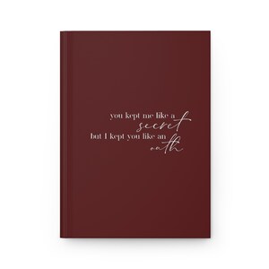 Taylor Swift Red All Too Well Notebook Taylor Swift Lyric Notebook - Etsy