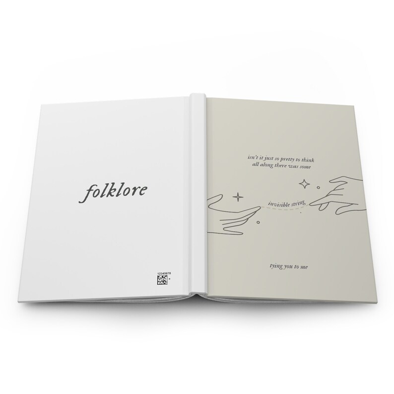 Taylor Swift Invisible String Folklore Notebook Taylor Swift Lyric ...